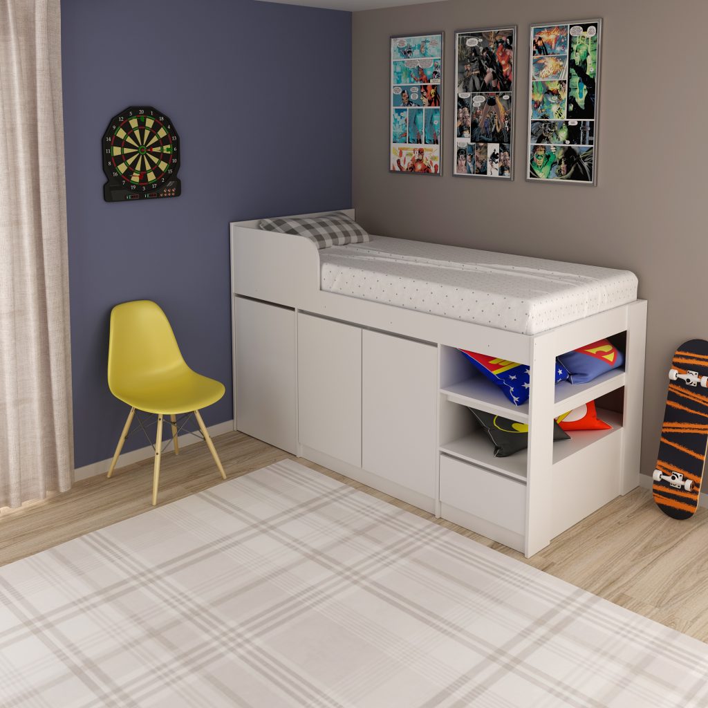 CAMA SOLTEIRO MULTIFUNCIONAL TECNOMOBILI CM8021 - Loja Zeus, Venda de ...
